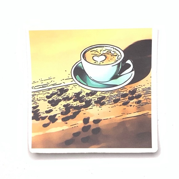 Accessories | Coffee Vinyl Sticker | Poshmark